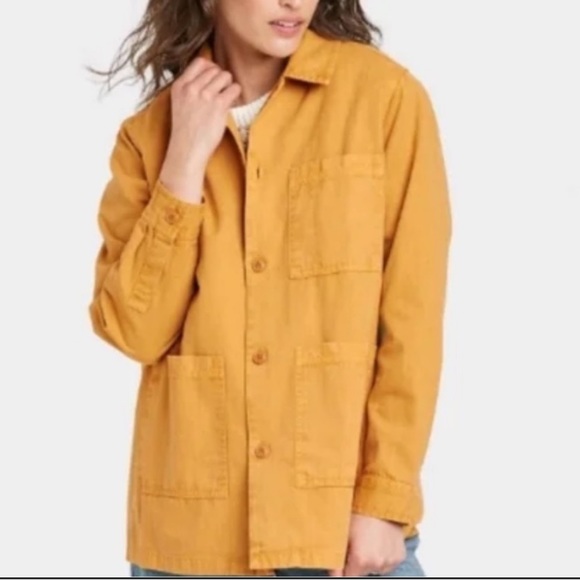 Universal Thread | Jackets & Coats | Universal Thread Yellow Mustard ...